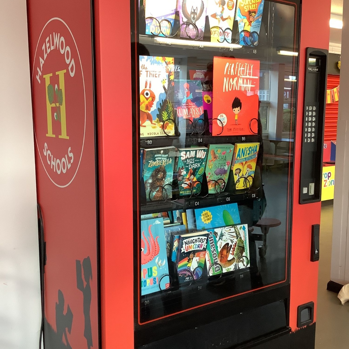 Hazelwood Schools - Launching our Book Vending Machine